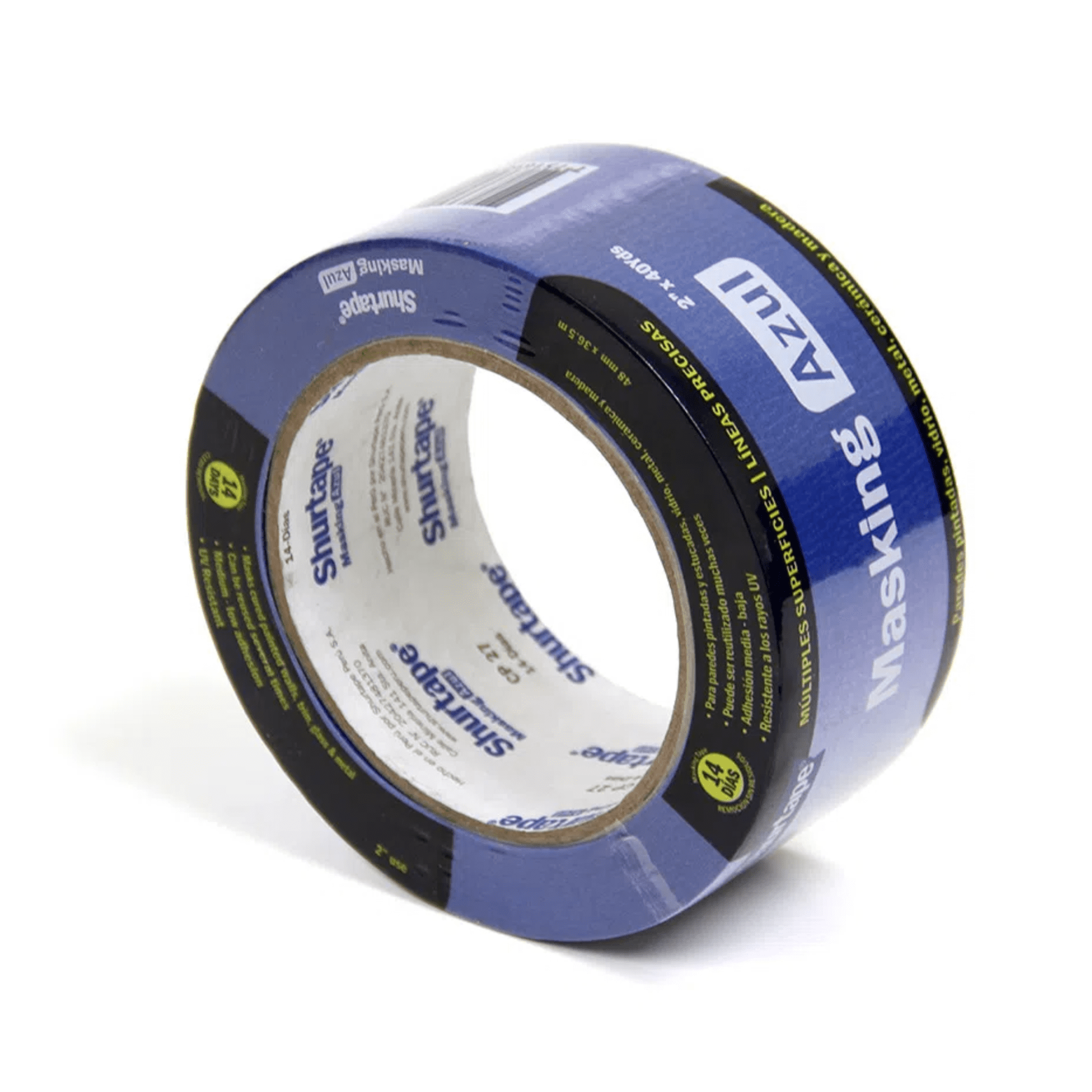 MASKING TAPE AZUL 2" x 40 YDS - SHURTAPE CP-027 - 4G GLOBAL INVERSIONES