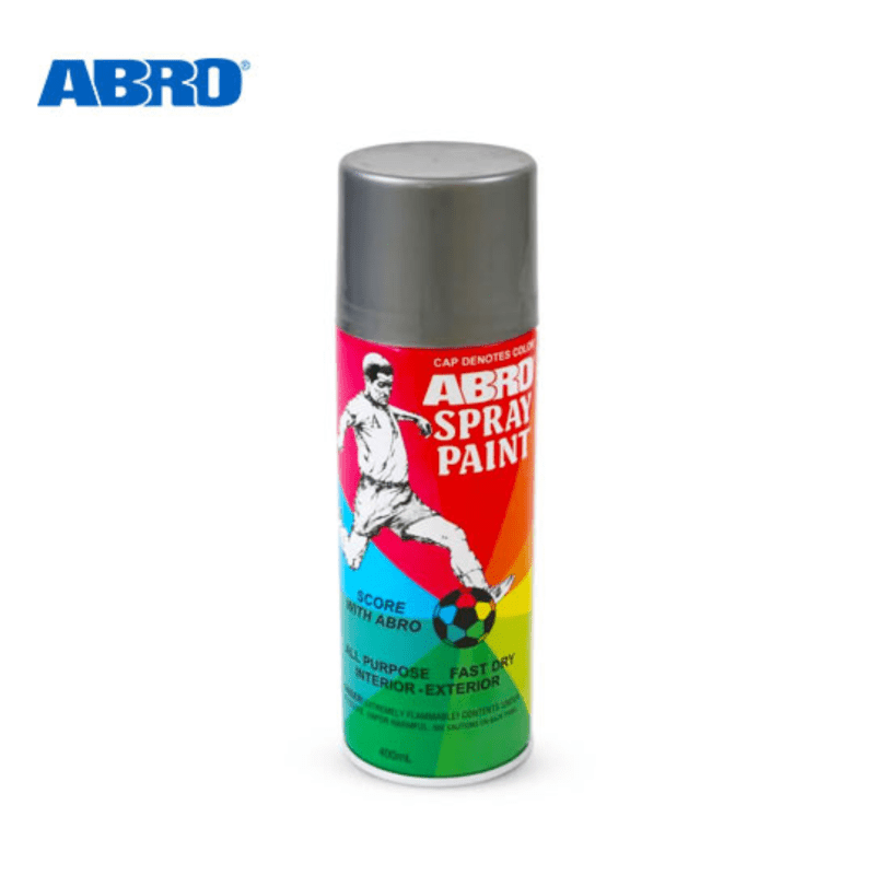 PINTURAS EN SPRAY COLOR ALUMINIO (SILVER PLATEADO)- ABRO 26-C - 4G ...